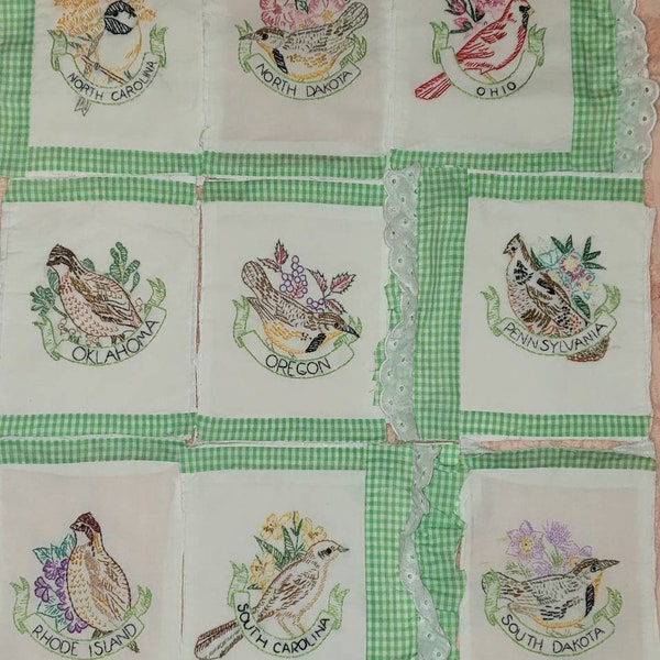 Bird Quilt - Etsy