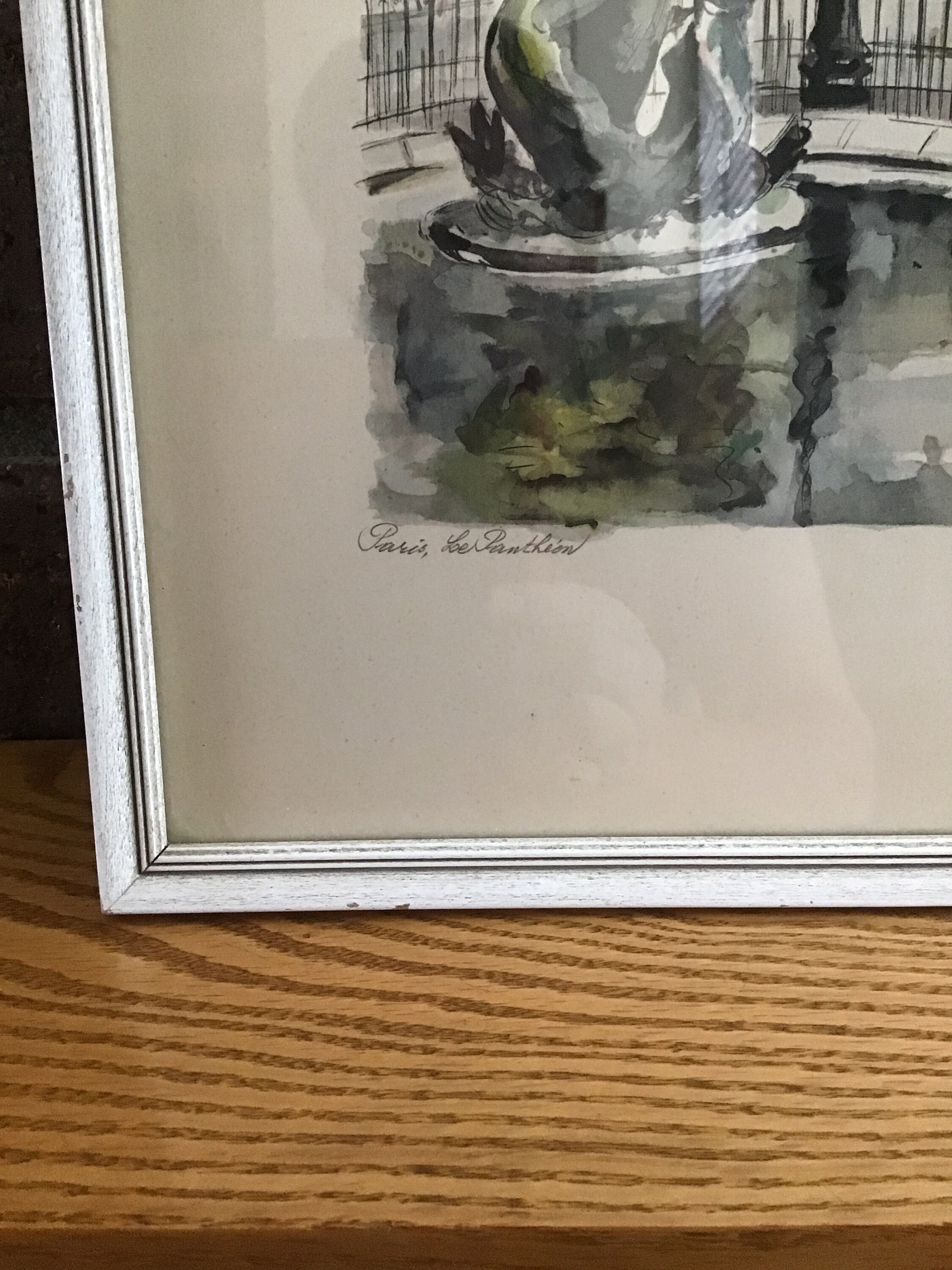 Vintage Watercolor Litho by Artist G Lelong Painted Early 1900's... - Etsy