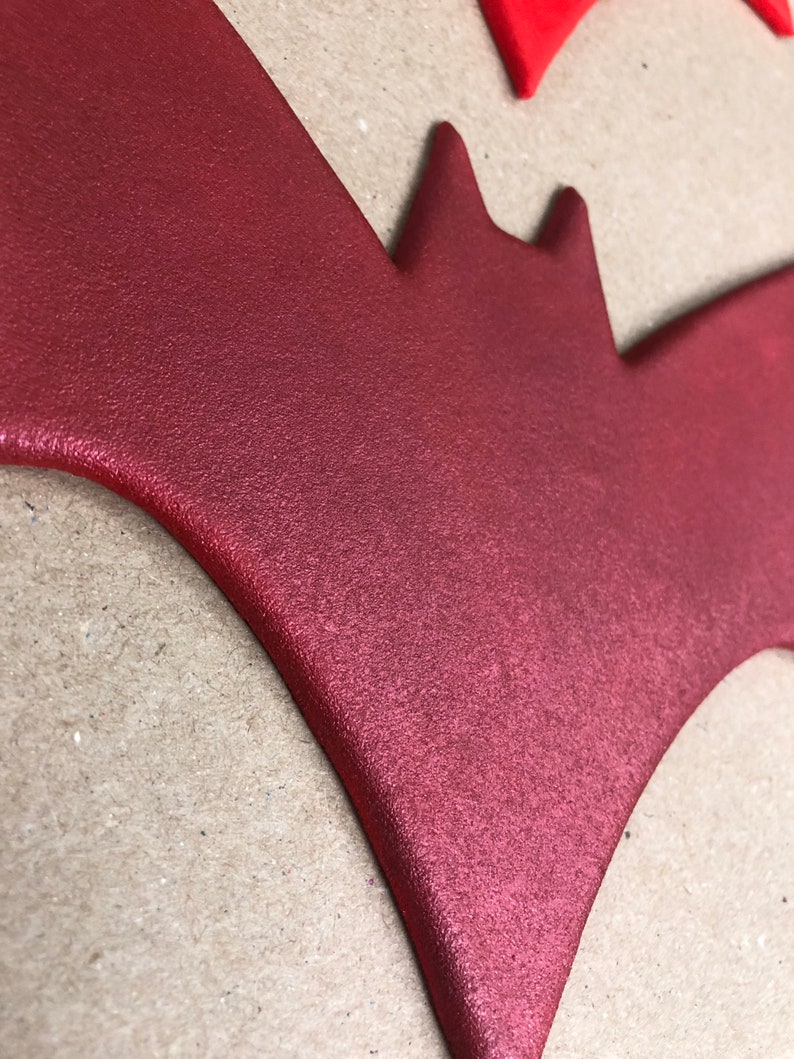 Hero Bat Chest Symbol Urethane Rubber Ver. BW2 | Etsy