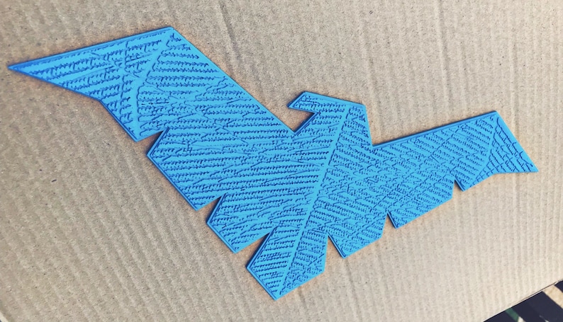 Night Superhero Chest Emblem Cosplay - Etsy