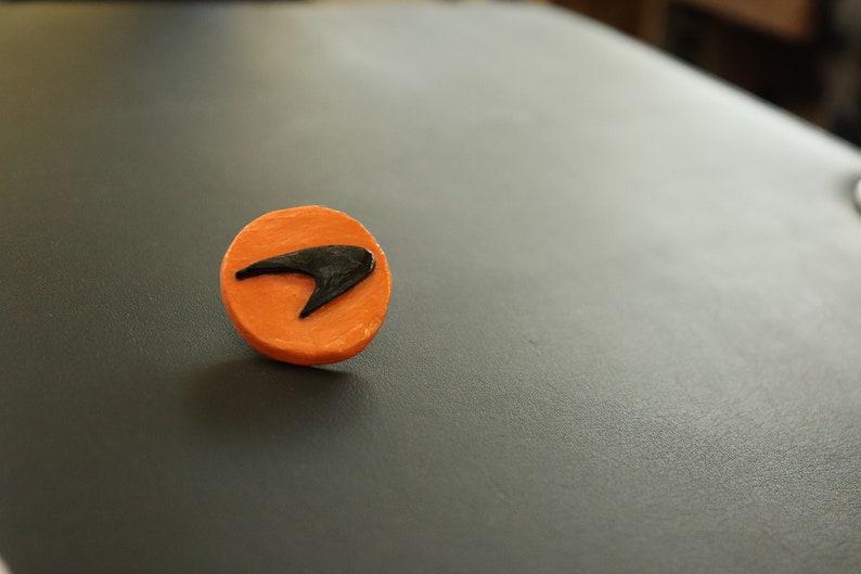 Formula 1 Mclaren Logo Pin - Etsy