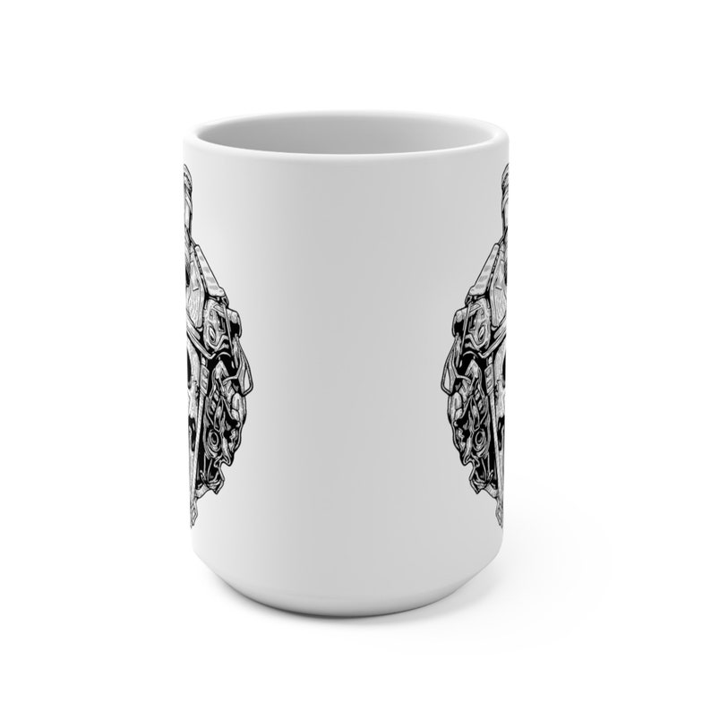 Skull Military Tactical Mug 15 Oz Coffee - Etsy