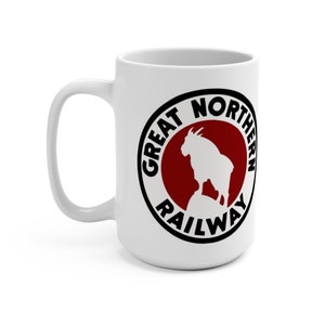 Great Northern Railway Railroad Coffee Mug15oz - Etsy