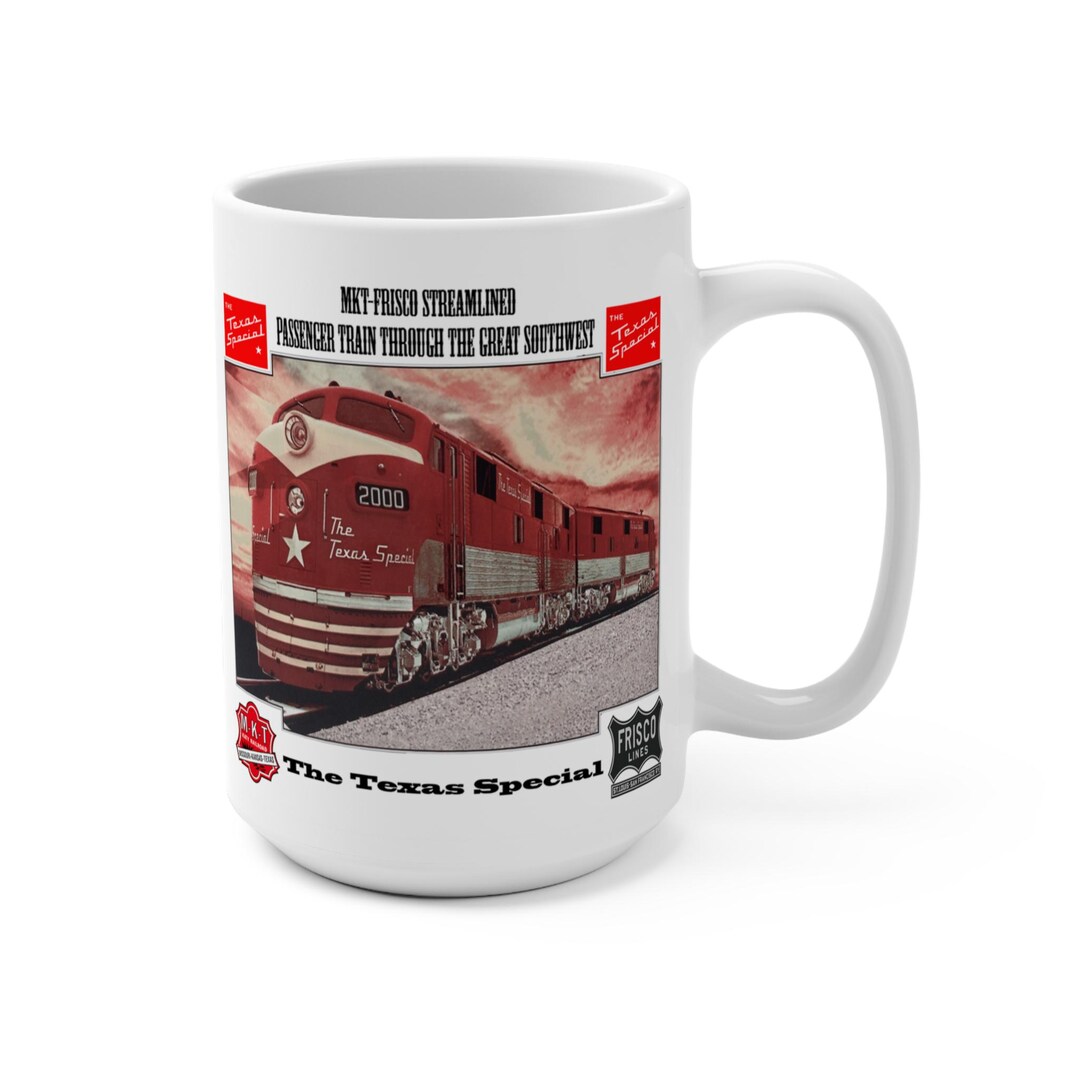 The Texas Special Railroad Coffee Mug 15oz - Etsy