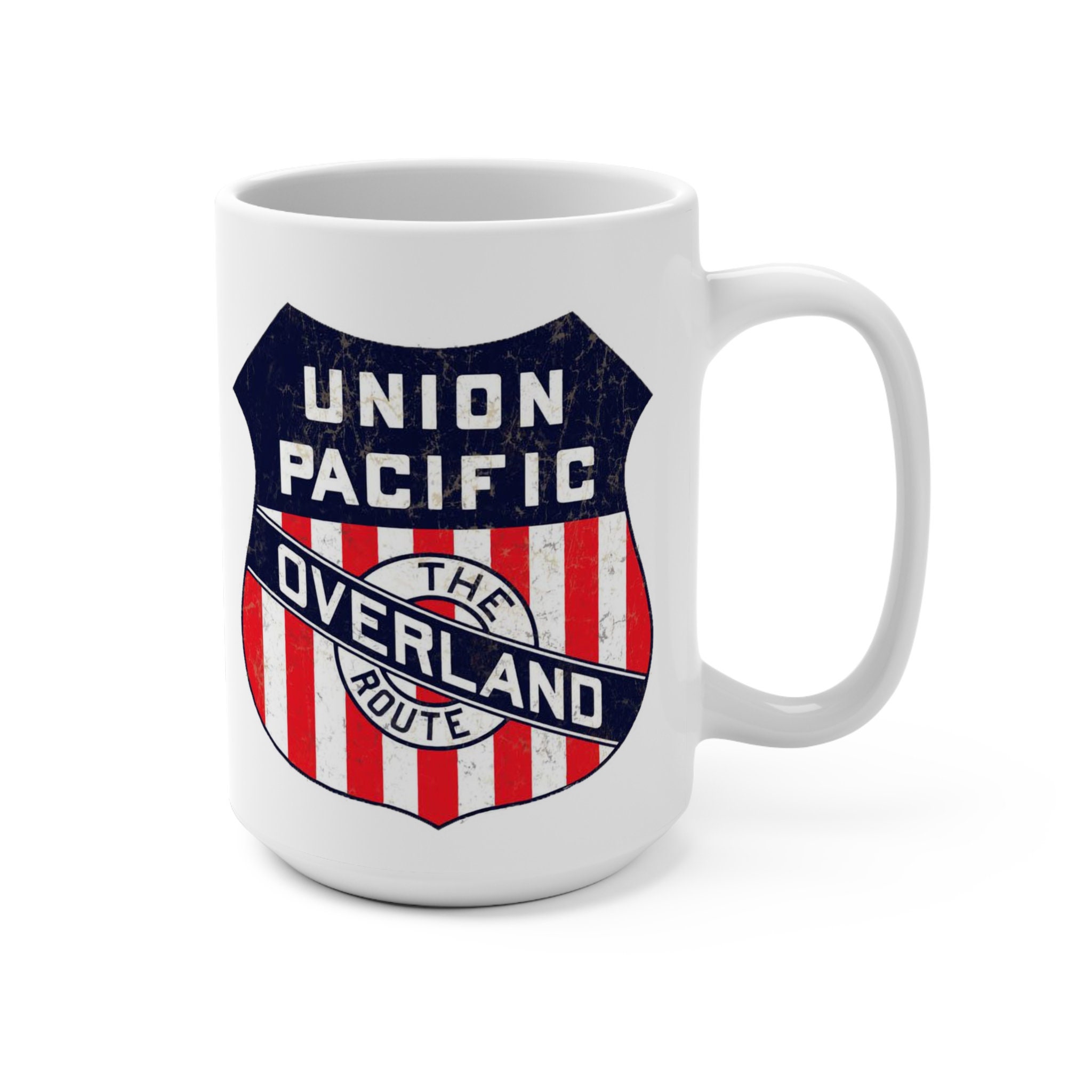 Union Pacific Overland Route Railroad Coffee Mug 15oz - Etsy