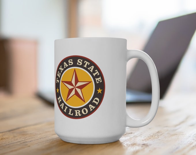 Texas State Railroad Coffee Railroad Cup Mug 15 Oz - Etsy