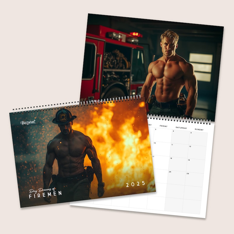 Firefighter Calendars - Etsy