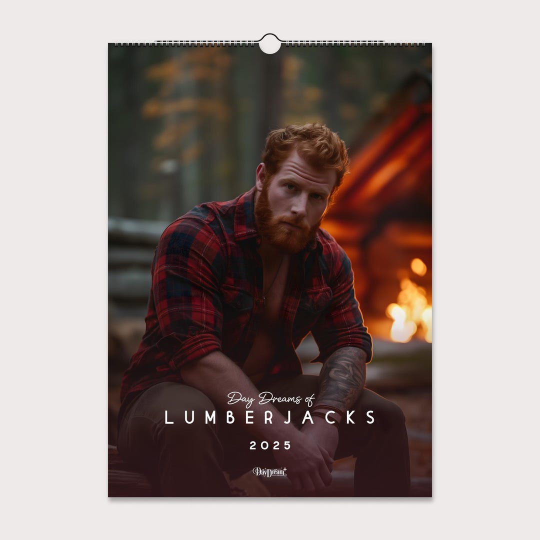 Day Dreams of Lumberjacks Wall Calendar - Etsy
