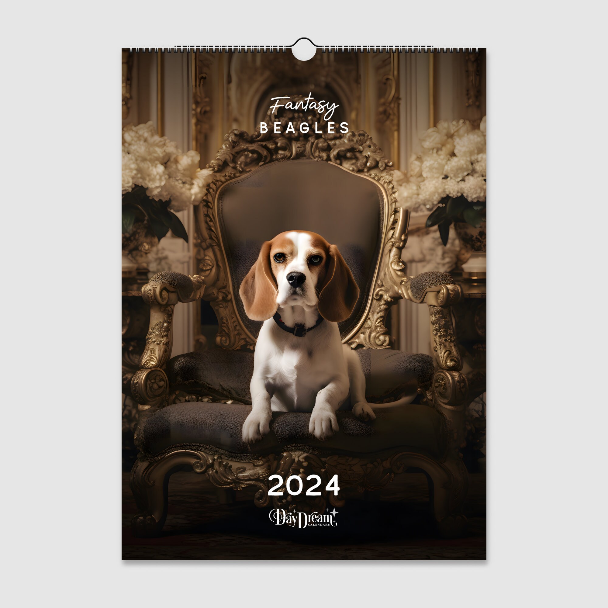 Fantasy Beagles: 2024 Wall Calendars - Etsy