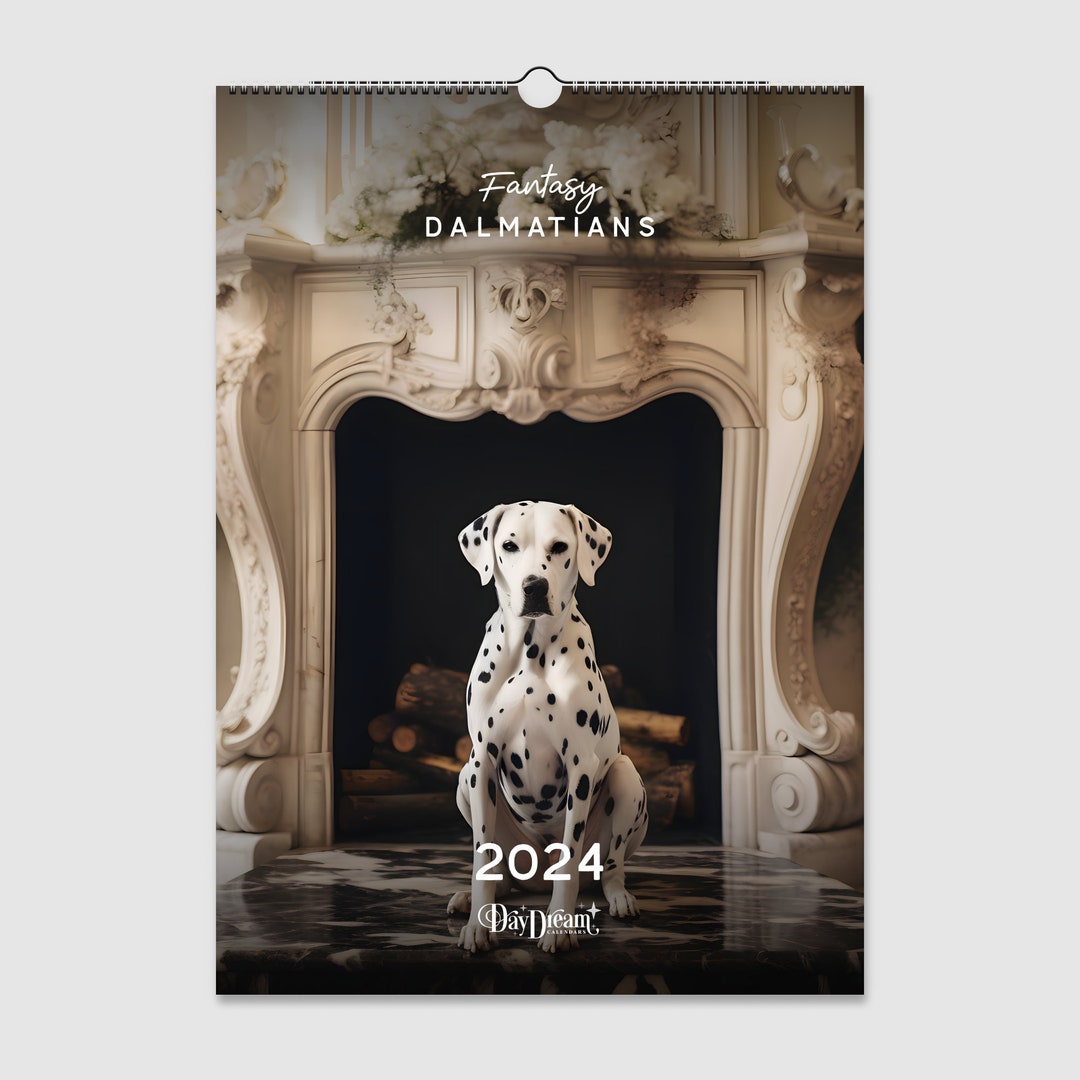 Fantasy Dalmatians: 2024 Wall Calendars - Etsy Australia