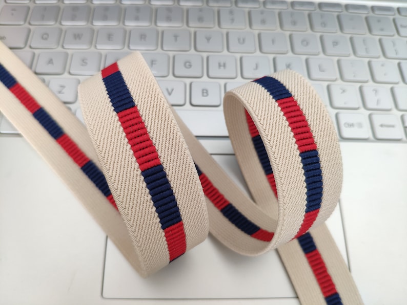 1 inch Elastic 25MM Jacquard Elastic bandClothing accessories | Etsy