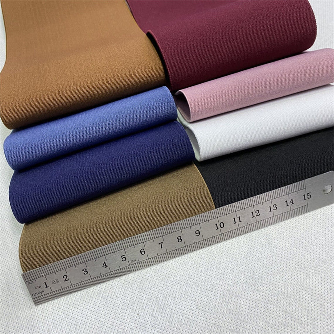 4 Inch Elastic 10CM Nylon Plain Weave Elastic Band，clothing Accessories ...