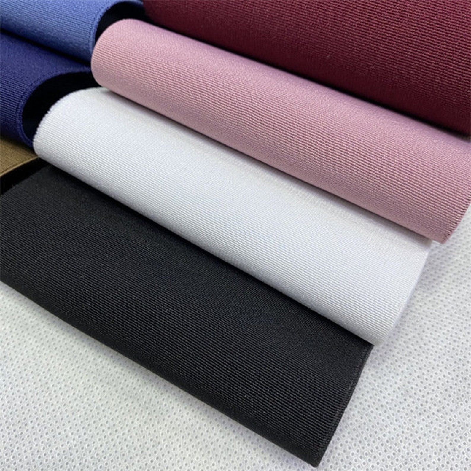 4 Inch Elastic 10CM Nylon Plain Weave Elastic Band，clothing Accessories ...