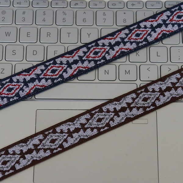 Jacquard Elastic Band - Etsy