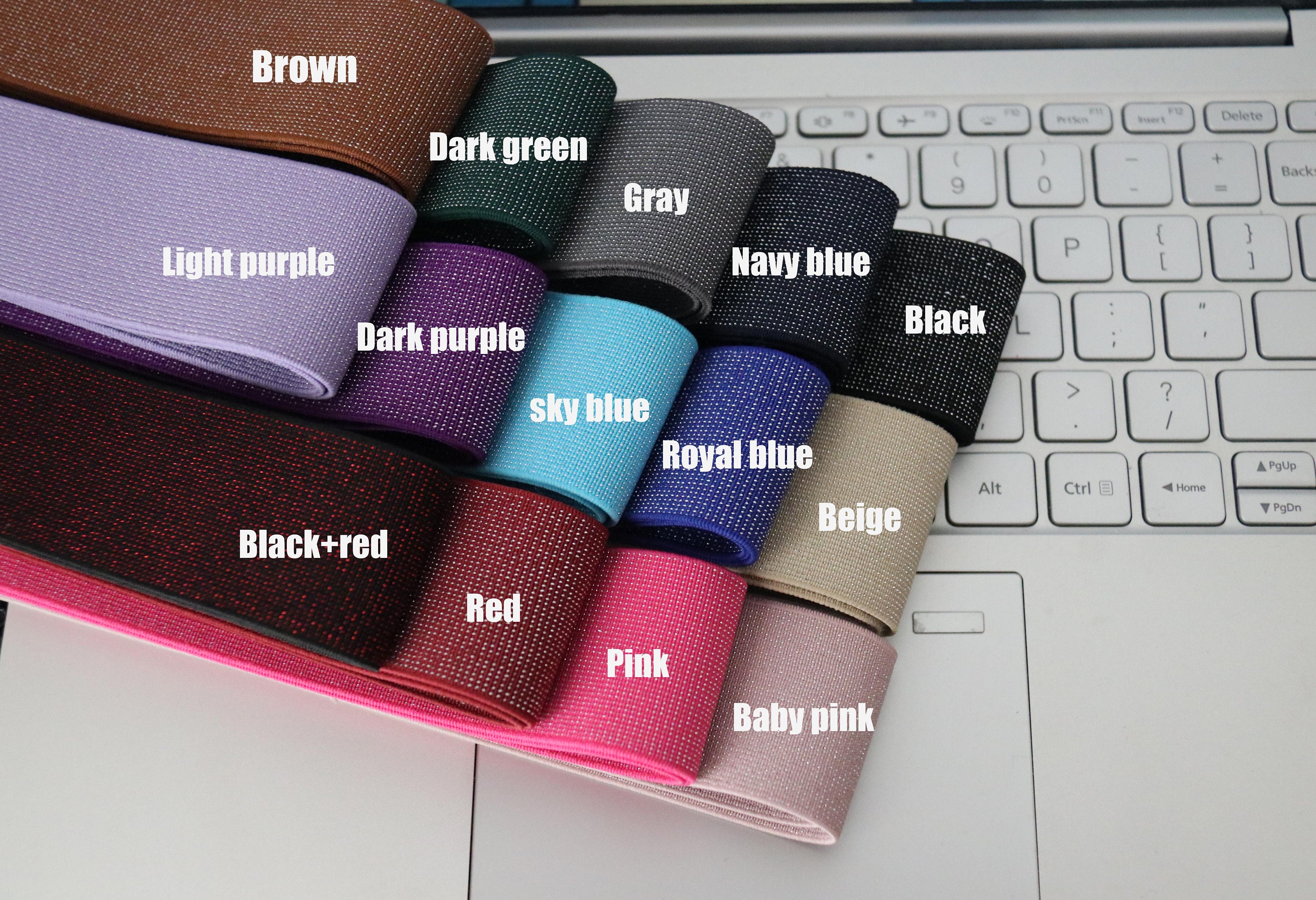 1.5 Inch Elastic 40MM Double Sided Elastic Bandclothing - Etsy