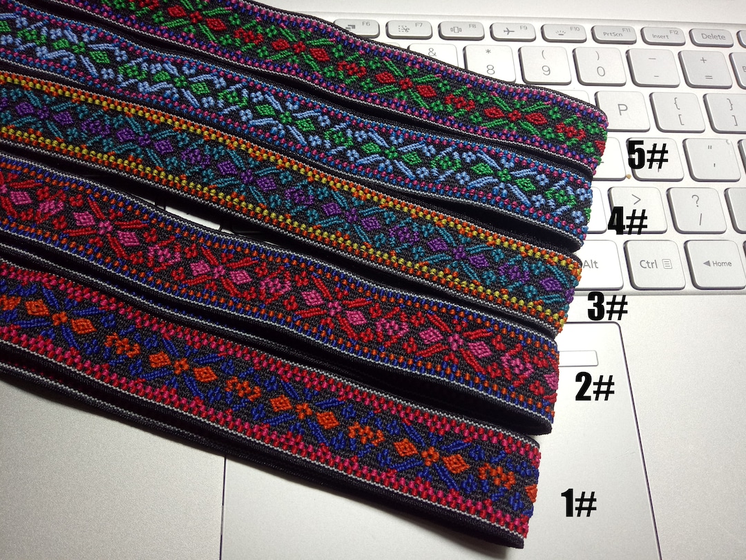 1 Inch Elastic 25MM Jacquard Elastic Band，clothing Accessories -1 Yard ...