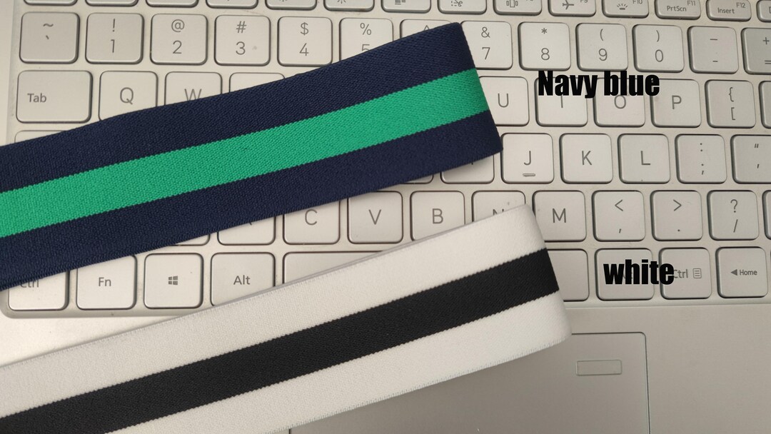 1.5 Inch Elastic 40MM Stripe Elastic Bandclothing Accessories 1 Yard - Etsy