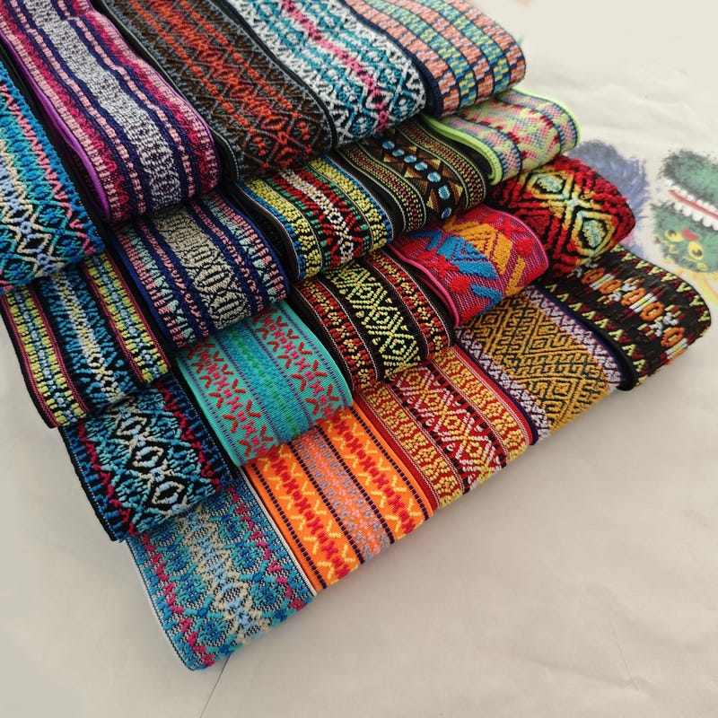 Jacquard Elastic Band - Etsy