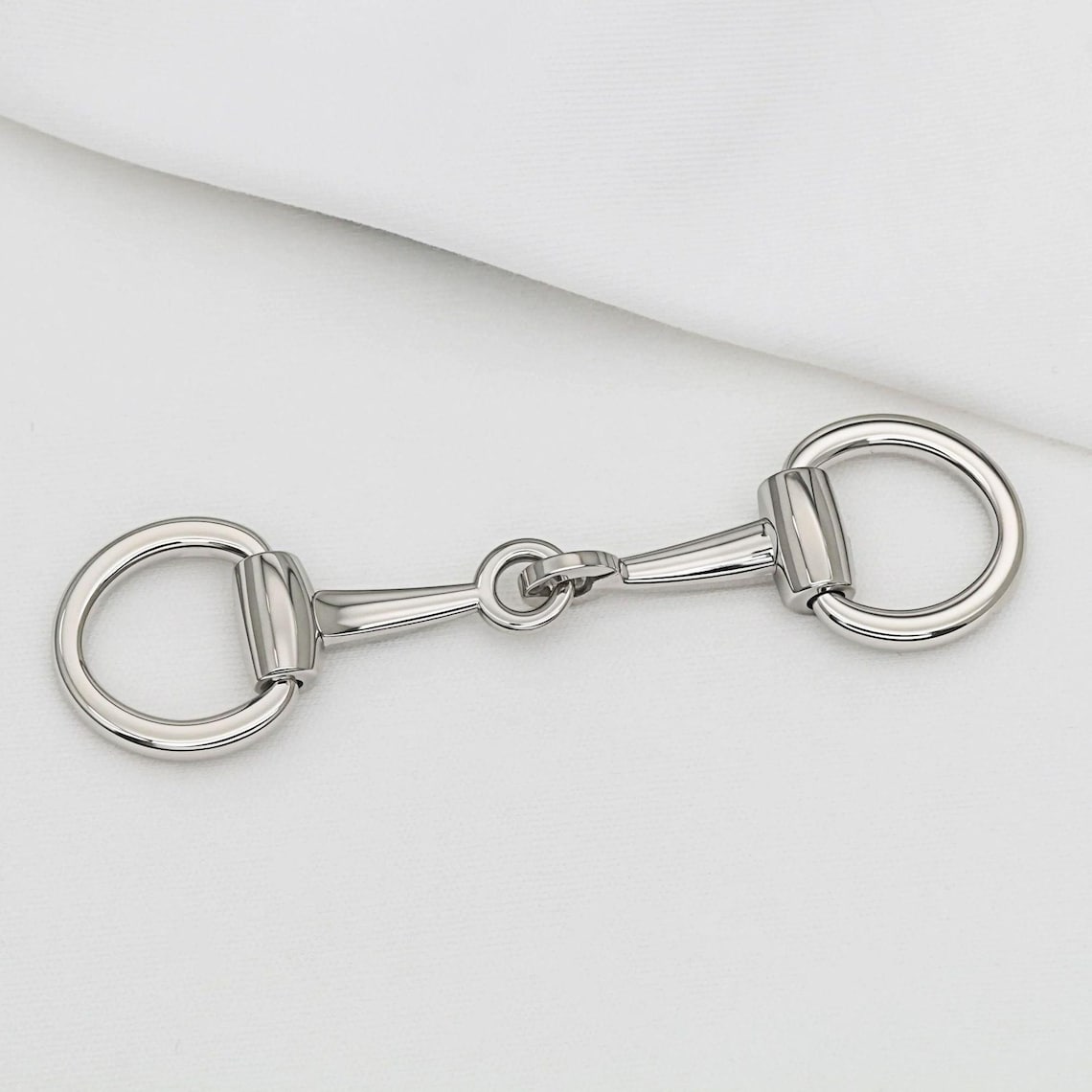 Horsebit Snaffle Bit，metal Connectors,chain Shoe Buckle -1ps - Etsy