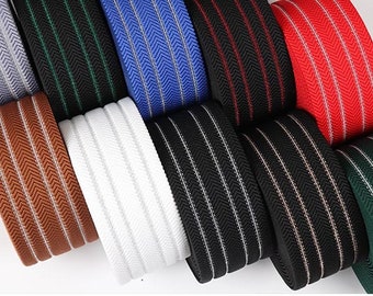 3 Extra Wide White Super Wide Knit White Stretch Elastic Band ...