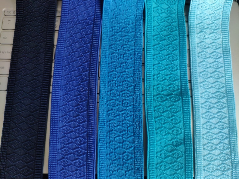 2 inch Elastic 50MM Jacquard Elastic bandClothing accessories | Etsy