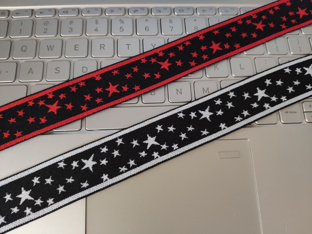 30MM Star Pattern Elastic Band，clothing Accessories -1 Yard - Etsy