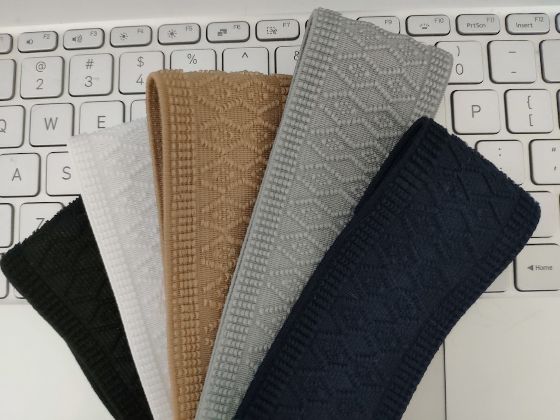 2 Inch Elastic 50MM Jacquard Elastic Bandclothing Accessories - Etsy