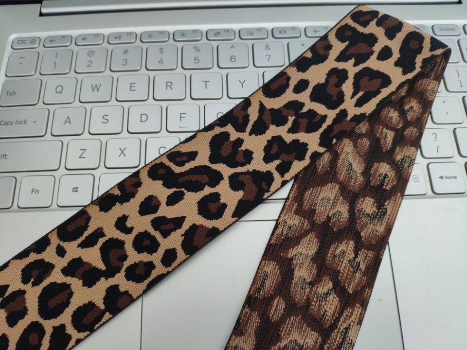 2 Inch Elastic 50MM Leopard Print Elastic Bandclothing - Etsy