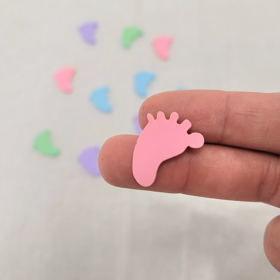 Midwife Birth Counter - Baby Feet -pastel Acrylic Baby Feet - Midwife ...