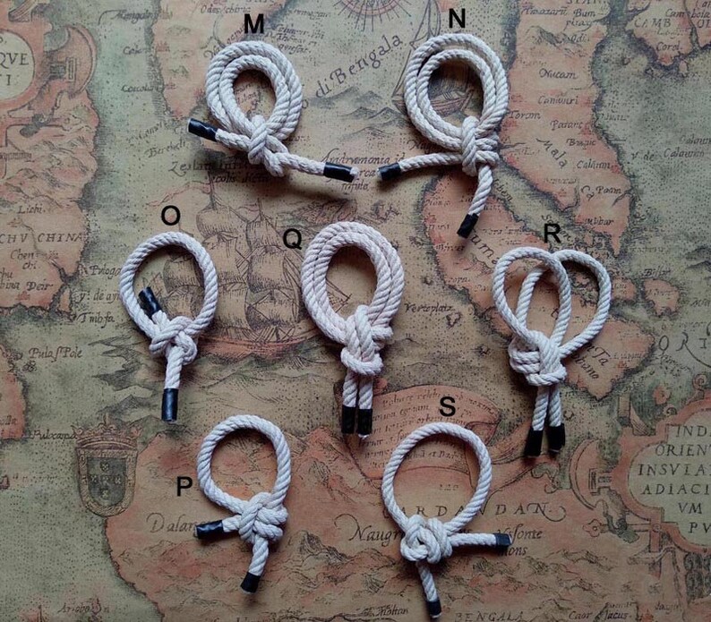 Sailor Knot Shadow Frame,nautical Knot,framed Nautical Knots,wall Decor ...