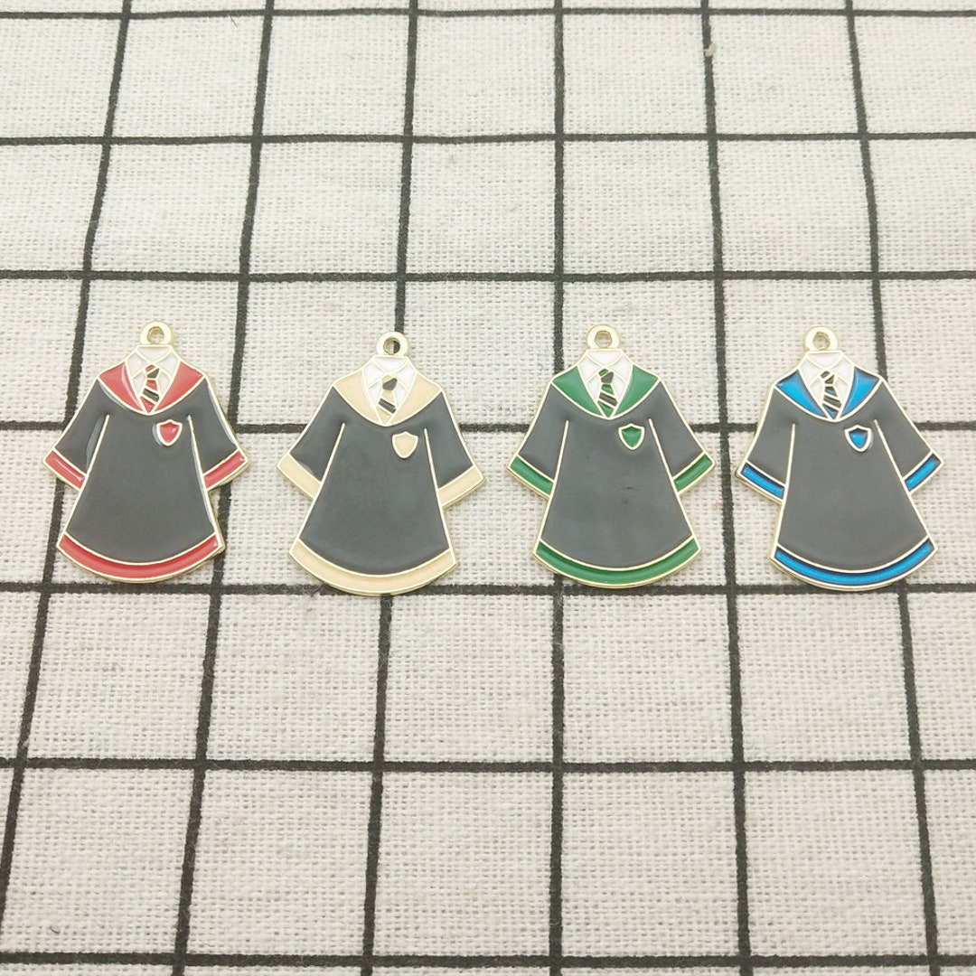 10/16pcs Cartoon Clothes Charm Enamel Charm Earring Pendant Bracelet ...