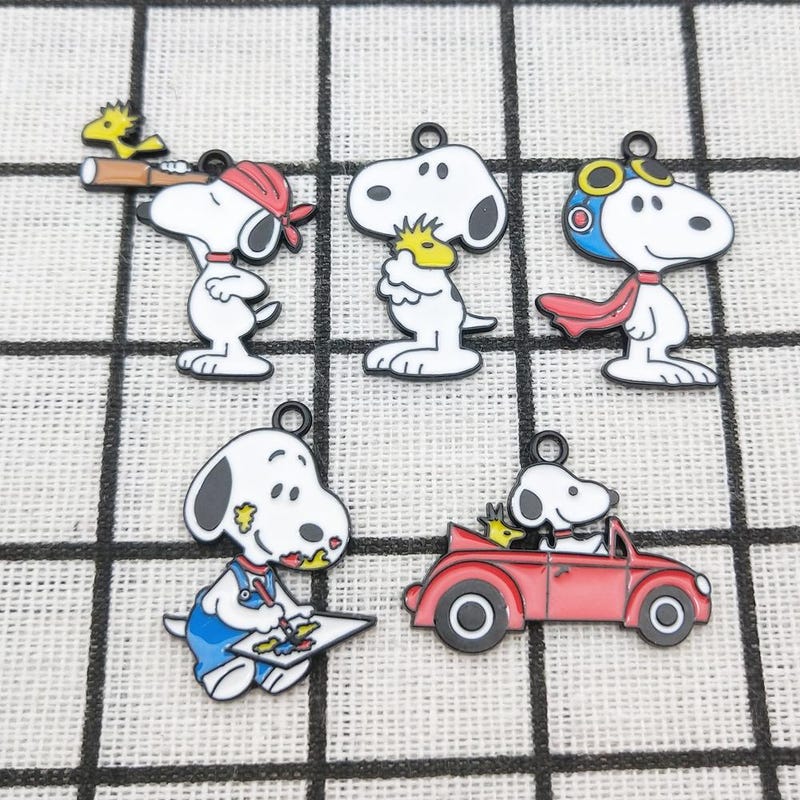 Charlie Brown Metal Charm - Etsy