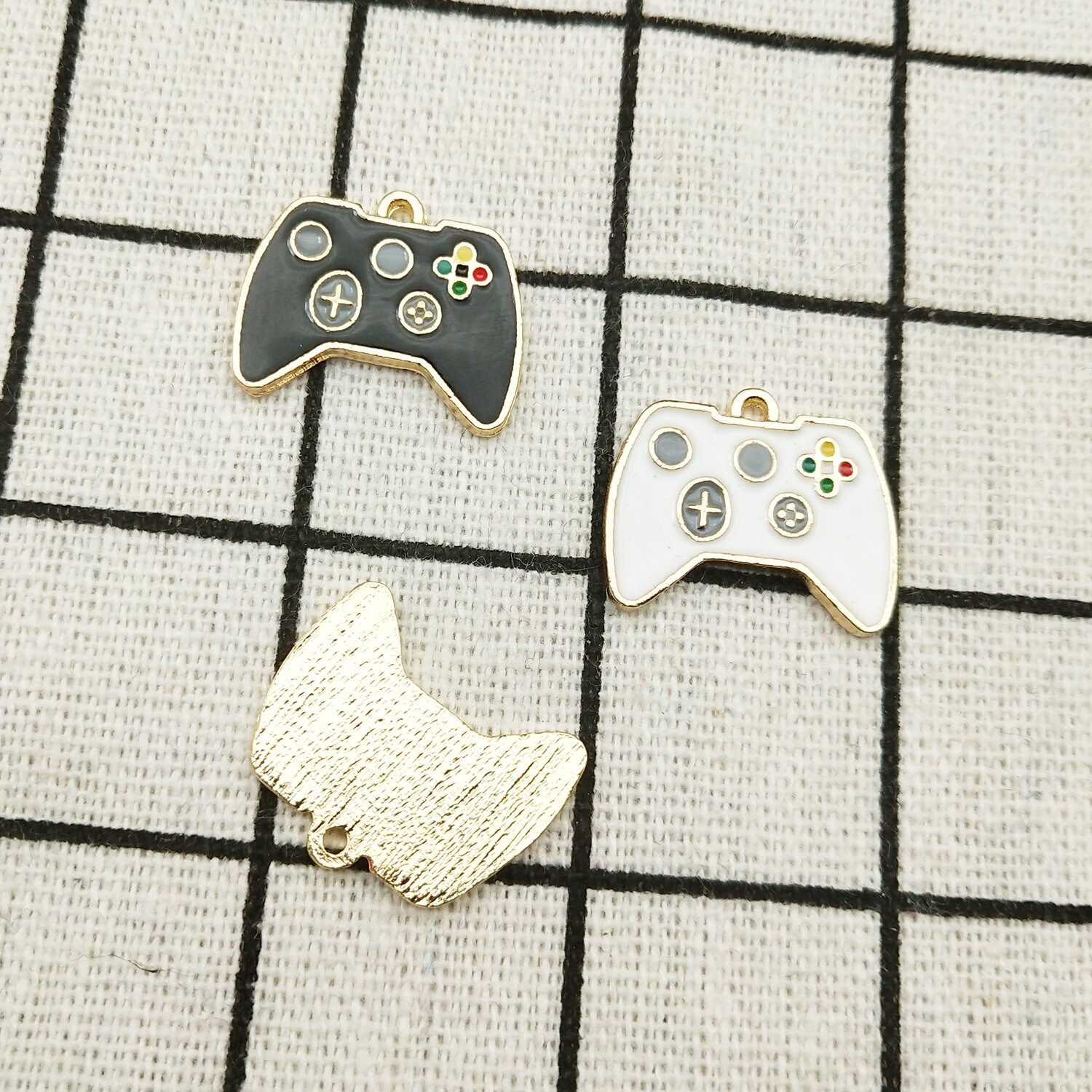 10PCS Enamel Pendant Playing Game Machine Charm Jewelry Charm - Etsy