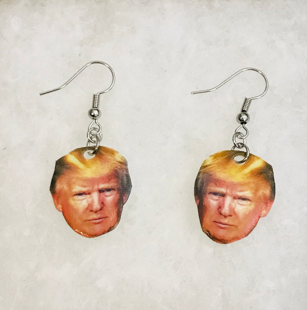 Trump Inspired Earrings. (trump Inspired Earrings, Go Vote Earrings ...