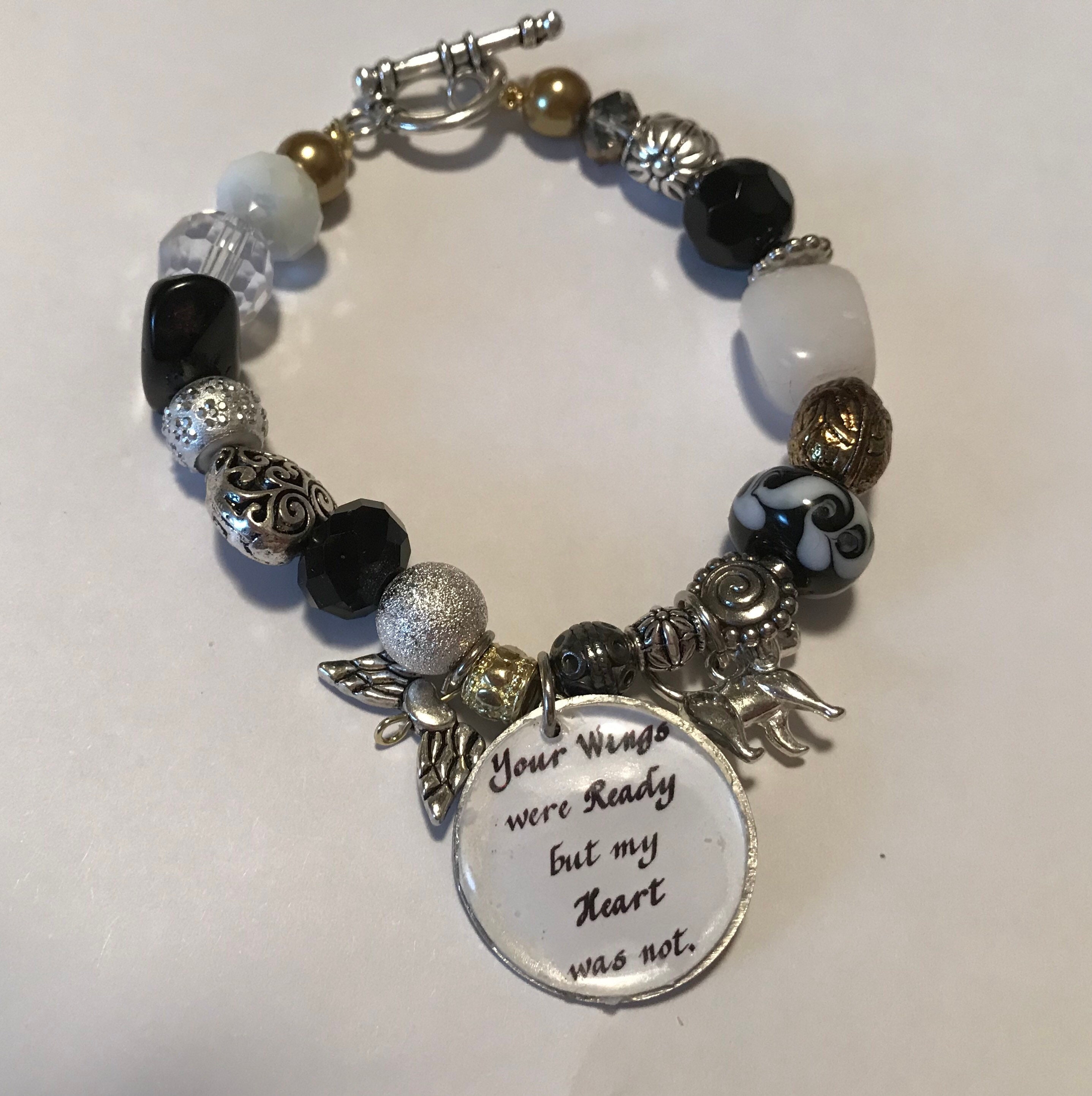 The Malachi Bracelet in Memory of With Cat or Dog Charmpet | Etsy