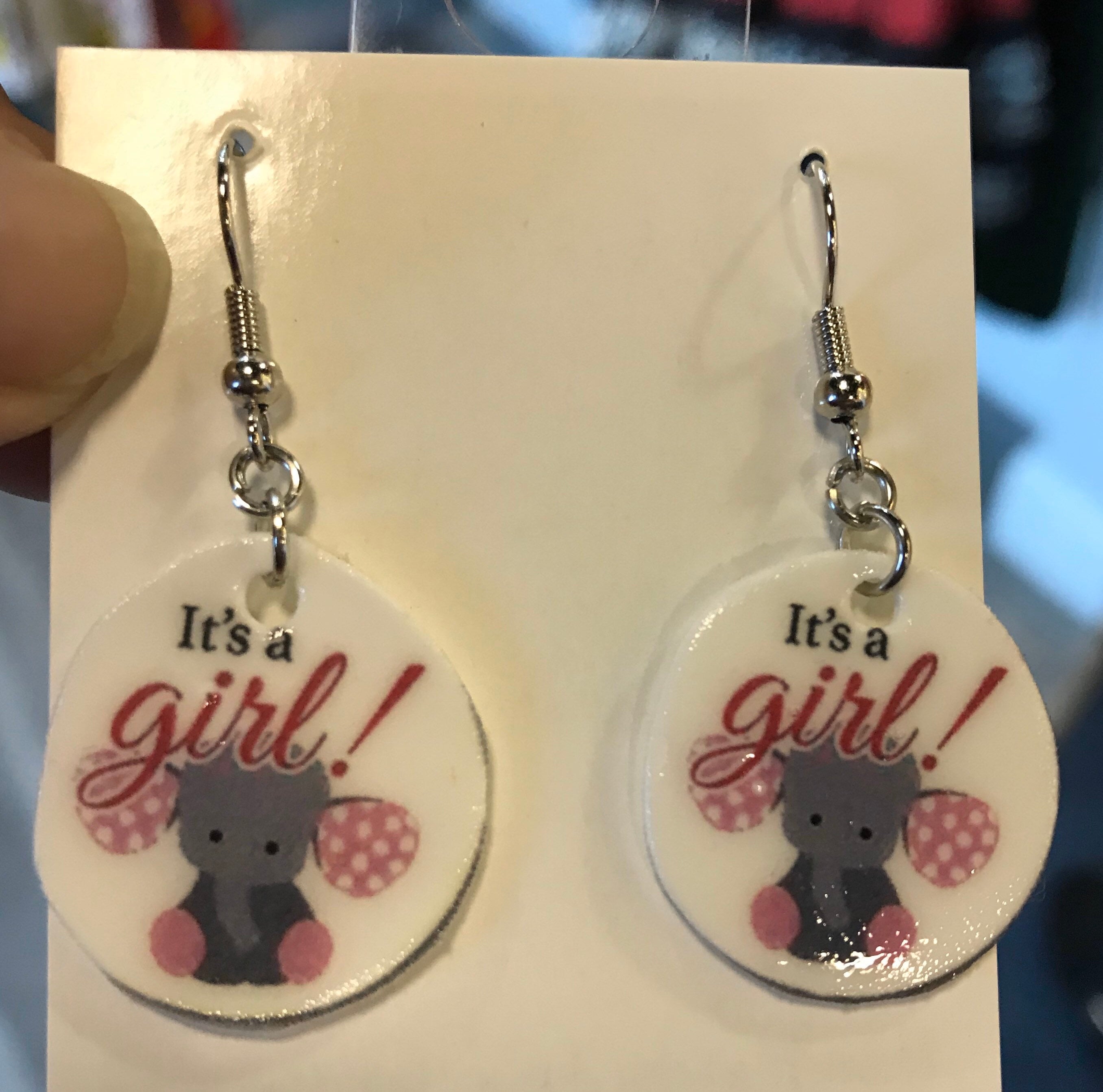 Baby Themed Novelty Earrings Set 1 it's a Boy Earrings - Etsy