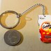 Junk Food Keychaincheese Cracker Keychain Cheddar Cracker - Etsy