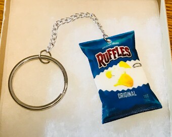 Potato Keychain VERY SMALL Baked Potato and Butter Keychain - Etsy