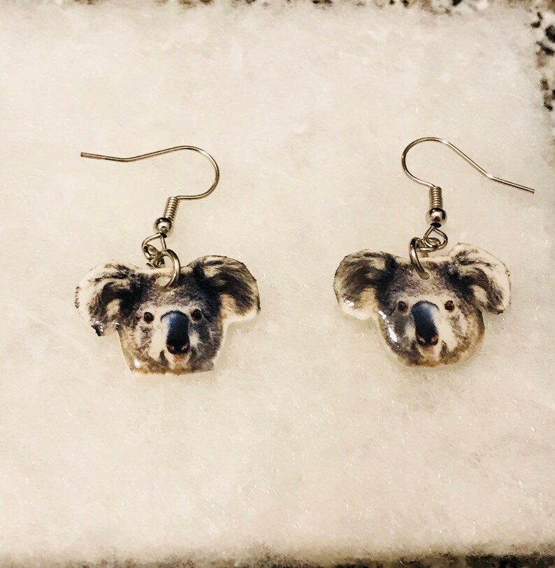 Wild Animals Earrings (zoo Earrings, Africa Animal Earrings, Animal ...
