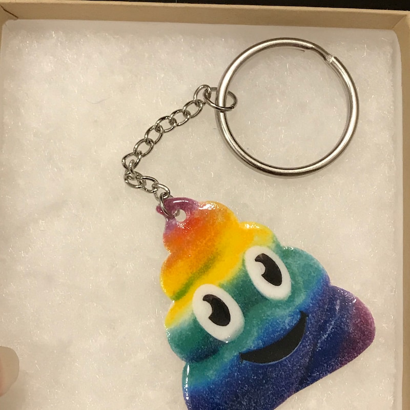 Poop Keychain - Etsy