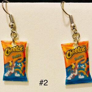 Junk Food Keychaincheese Puffs Keychain Cheese Curls - Etsy
