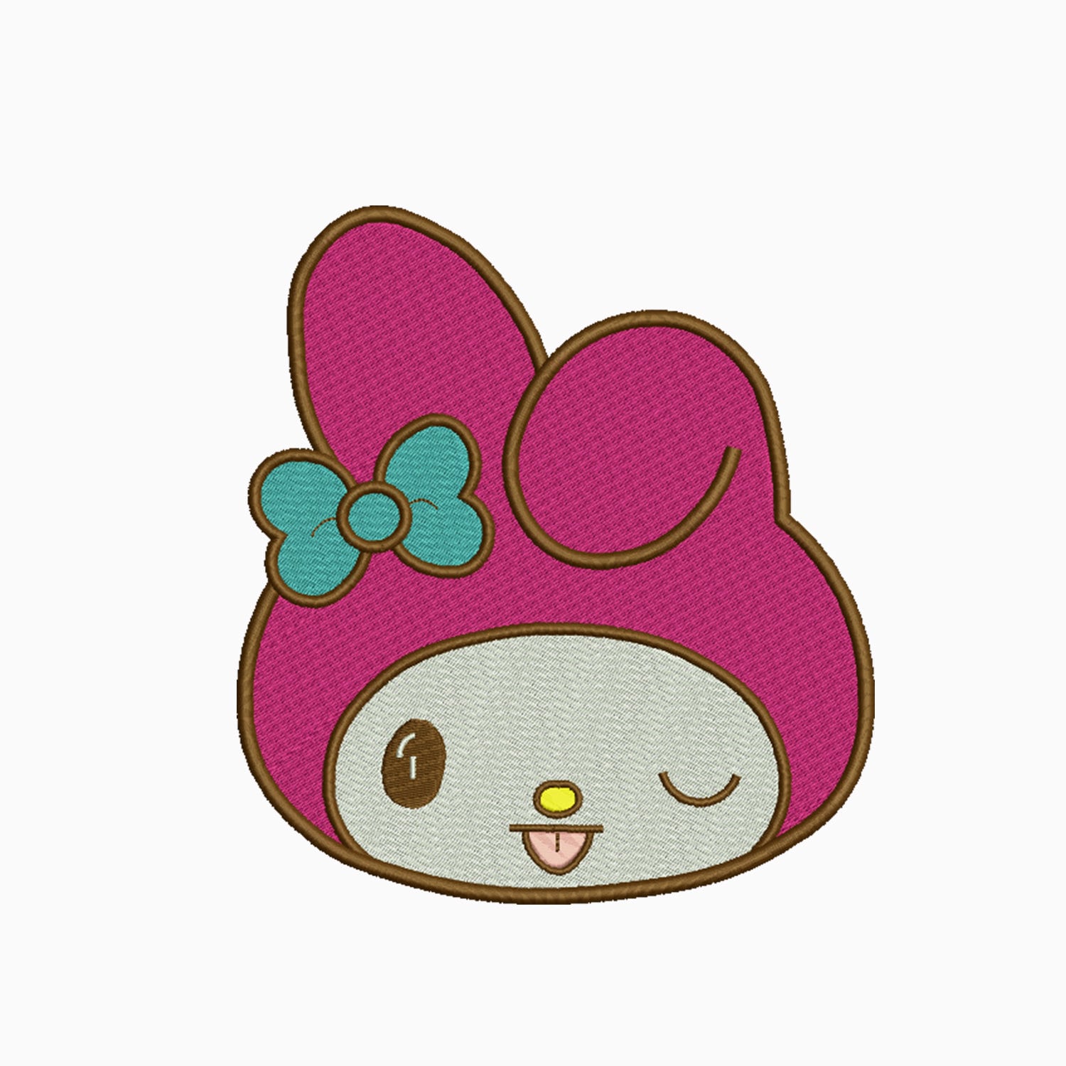 My Melody 4 Sizes Embroidery Design Instant download machine | Etsy