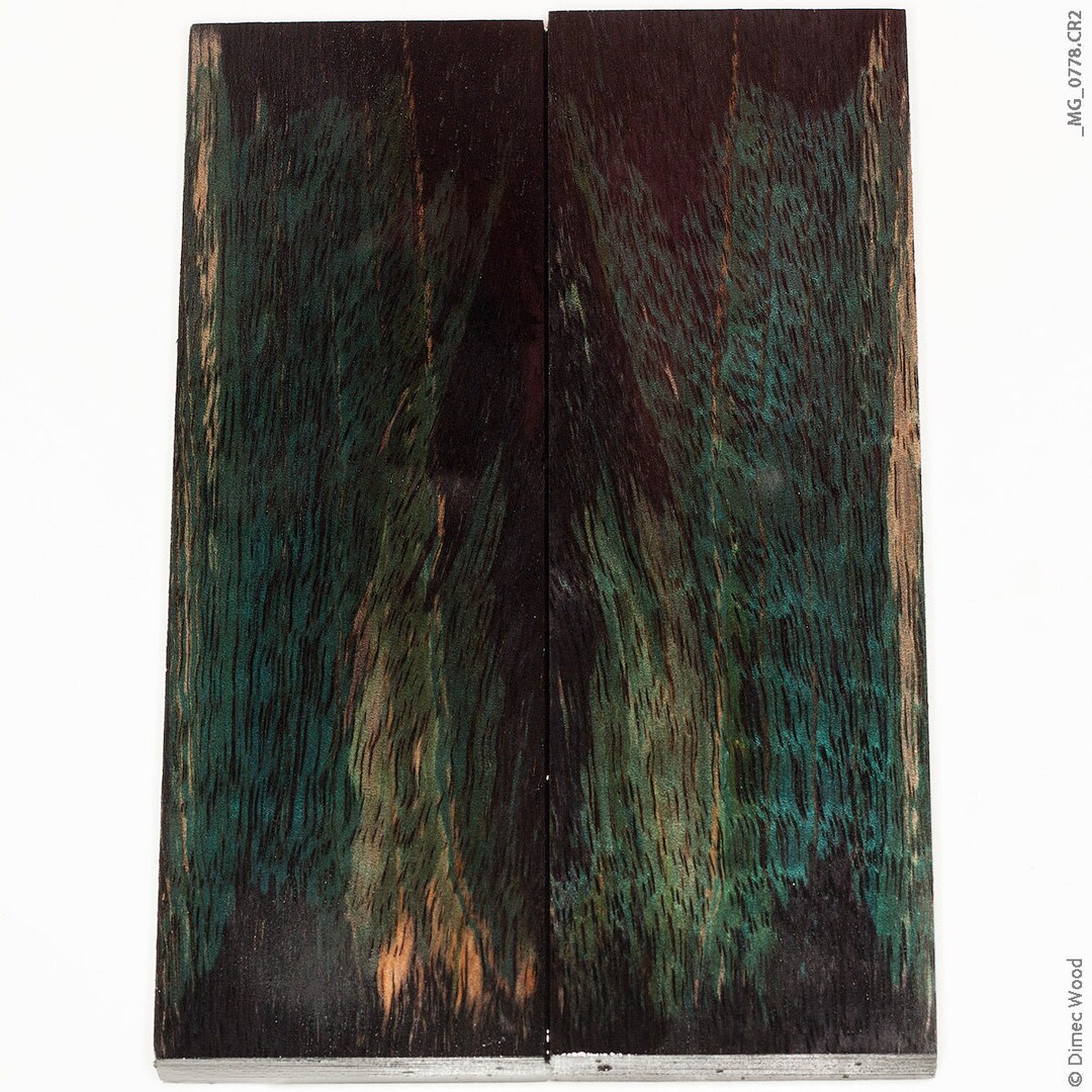 Stabilized Curly Mango Wood Panels Knife Scales Handle - Etsy