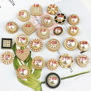 Pearl Buttons,bridal Buttons,jacket Buttons,clothing Accessories,6 ...