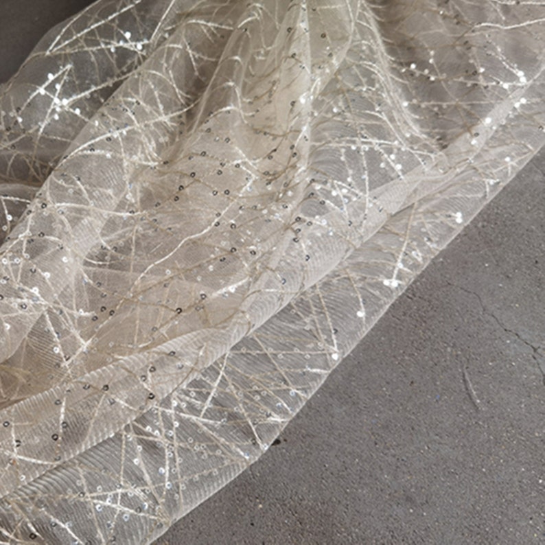 Lace Mesh Lace Fabricembroidered Floral Lace With - Etsy