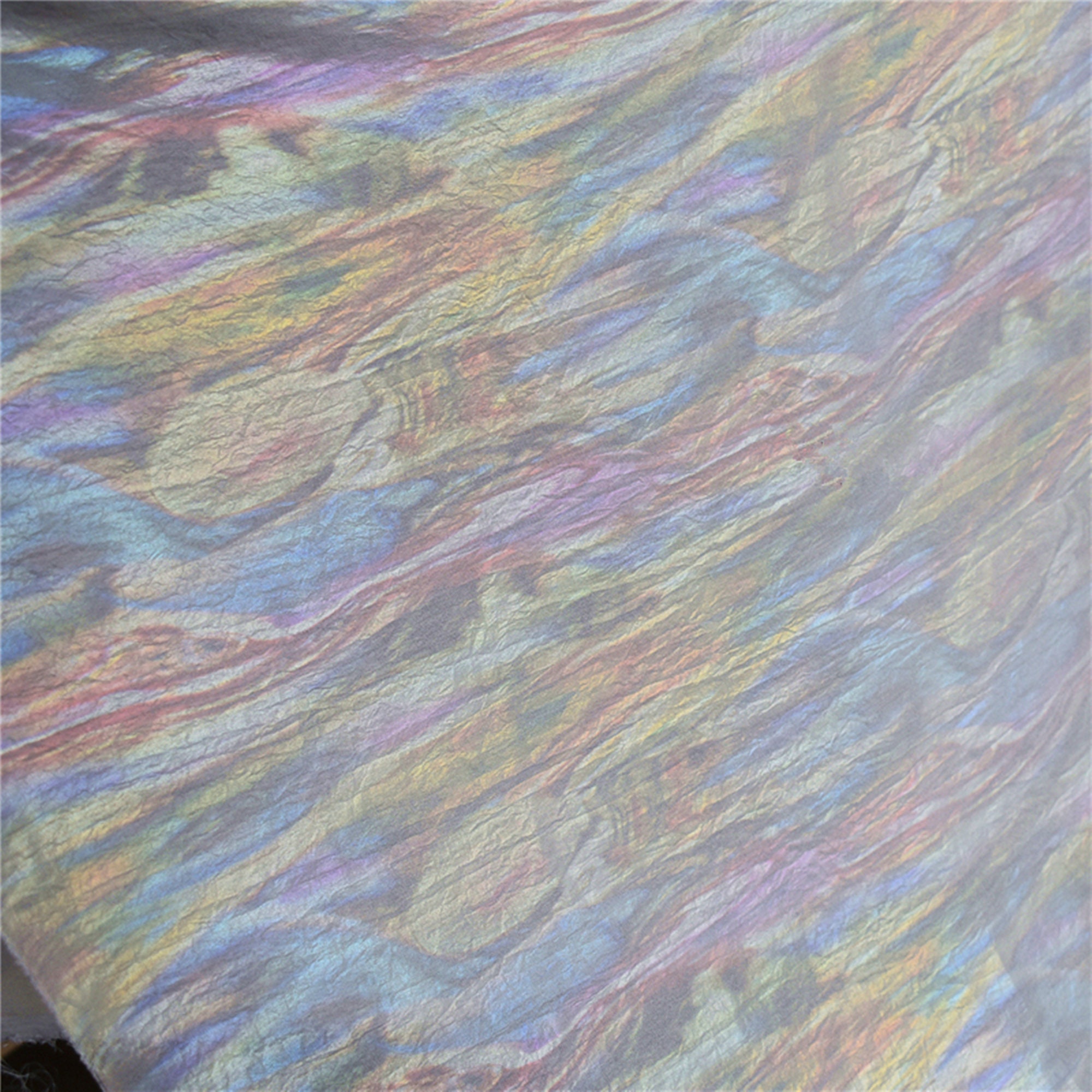 Colorful Chiffon Fabricdesigner Chiffonfashion Fabricsummer - Etsy