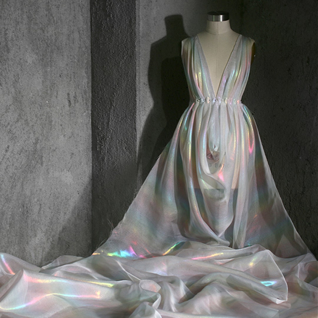 Colorful Shinny Fabric,designer Mesh Fabric,fashion Fabric,summer ...