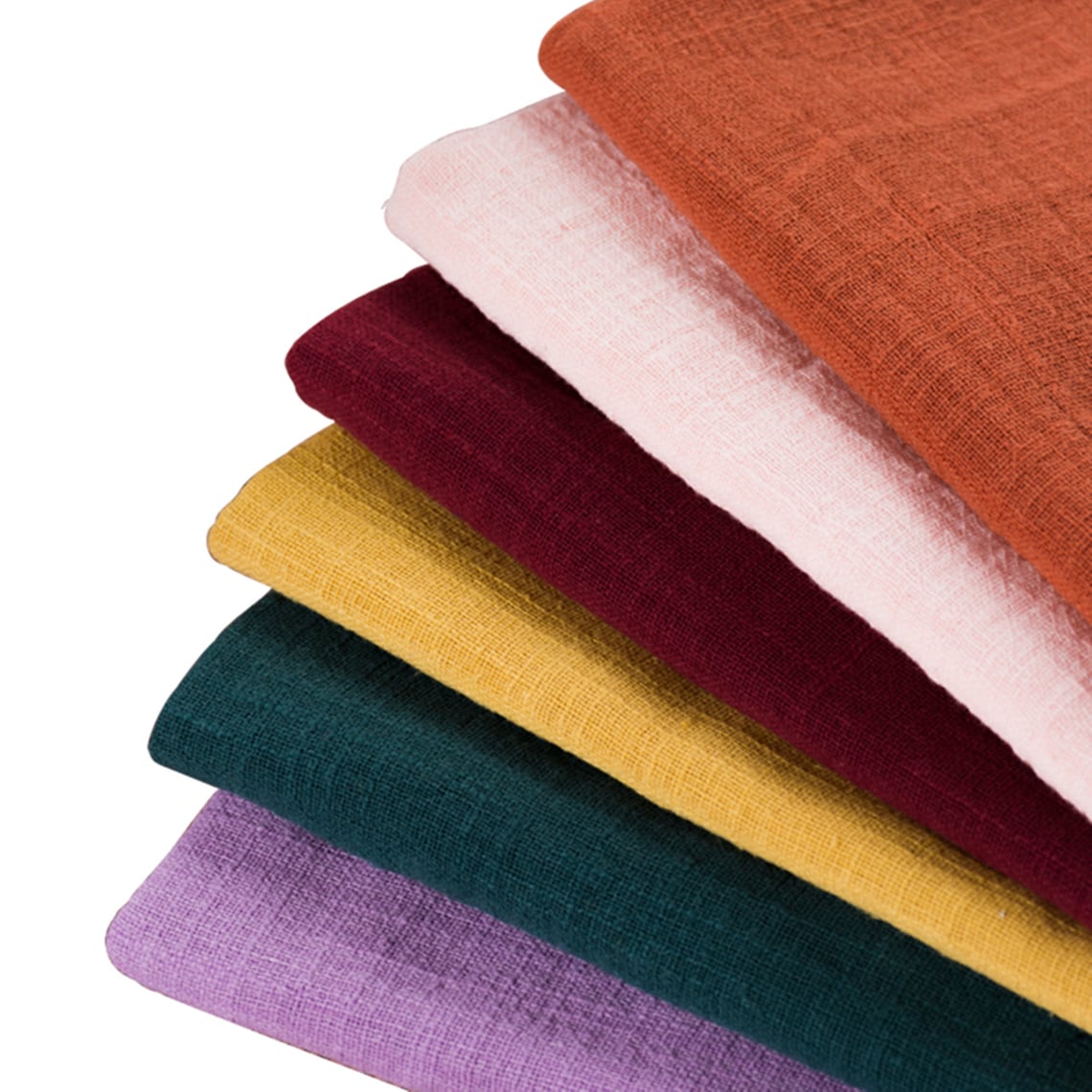 Colorful Linen Cotton Fabricsolid Color Linen Cotton Blend - Etsy UK