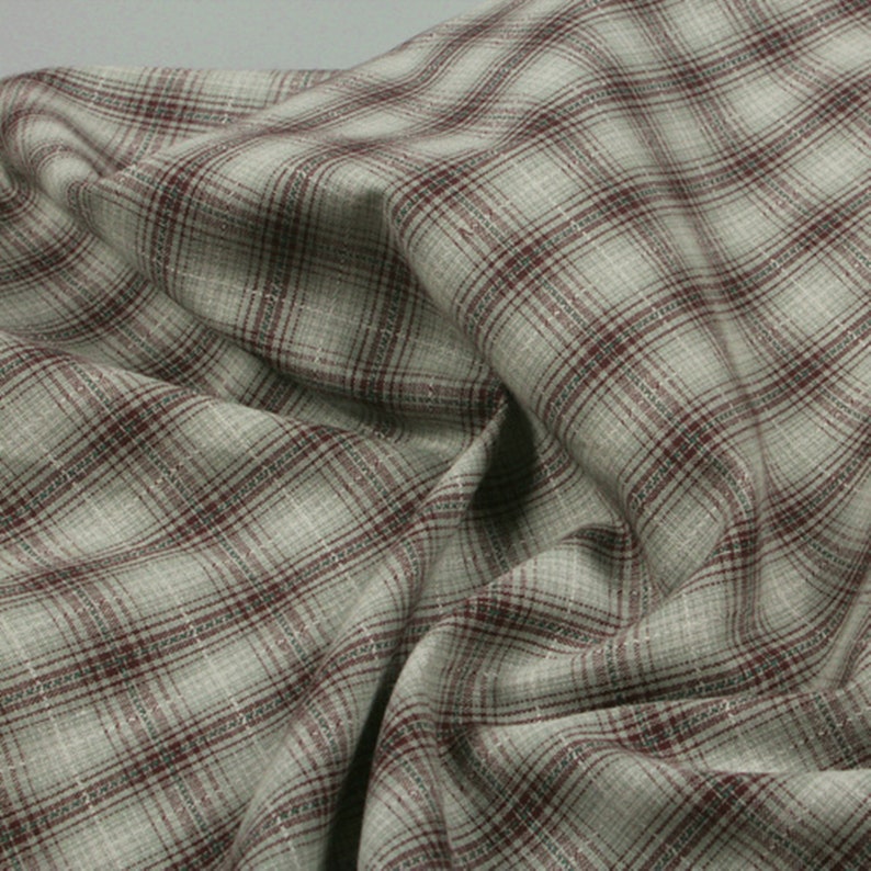 Retro Check Print Cotton Fabrickids Quilt Fabricsoft Cotton | Etsy