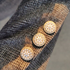 Pearl Buttons,bridal Buttons,jacket Buttons,clothing Accessories,6 ...